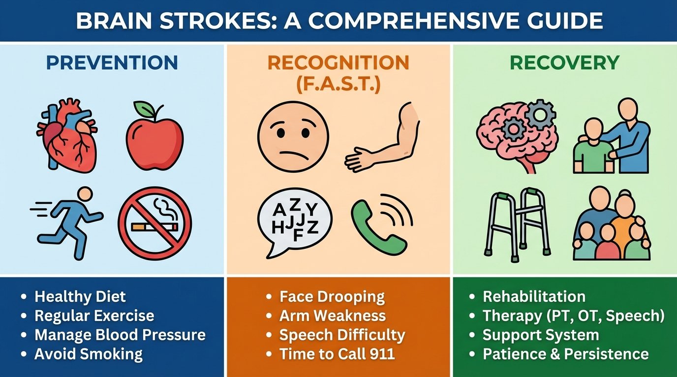 Brain Strokes: Prevention, Recognition, and Recovery